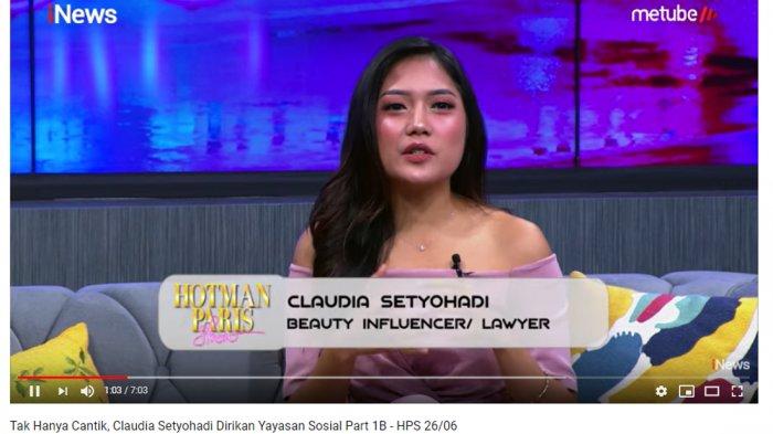 Claudia Setyohadi Vakum dari Pengacara, Eks Murid Hotman Paris Kini ...