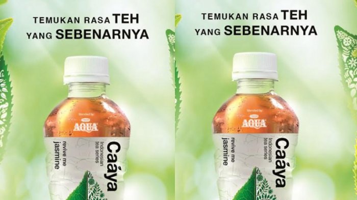 Danone AQUA Hadirkan Caaya Produk Teh Kemasan Dalam Botol, Inspirasi ...