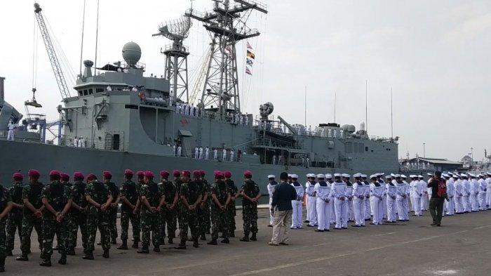Kerjasama Pertahanan Maritim, Dua Kapal Angkatan Laut Australia Berlabuh di Tanjung Priok ...