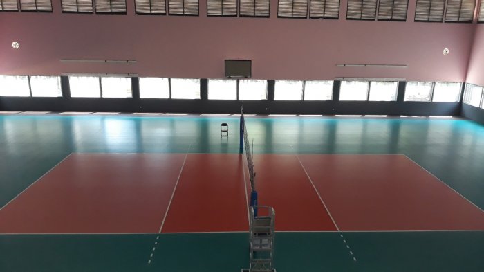 Persiapan GOR Ragunan Menyambut Asian Games 2018 - Tribunjakarta.com