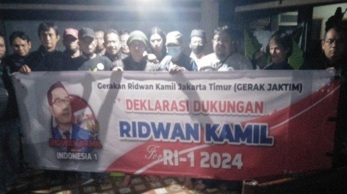 Warga Jakarta Timur Deklarasi Dukung Ridwan Kamil Jadi Presiden 2024 ...