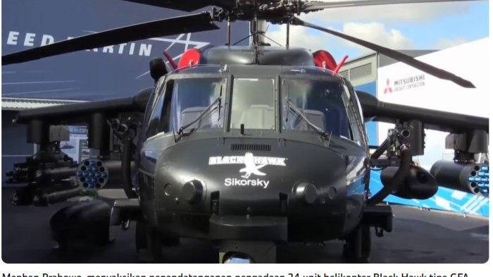 Keunggulan Sikorsky S-70M Black Hawk, Helikopter Amerika yang Diborong ...