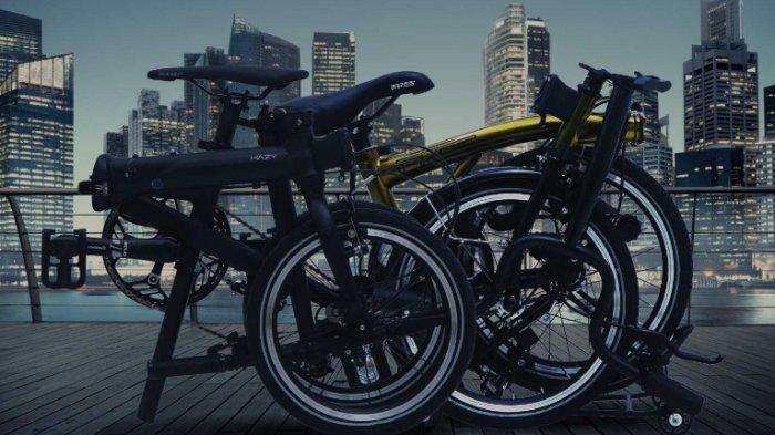 Mirip Brompton! Sepeda Lipat Element Pikes Hanya Dibanderol Rp 7,6 ...