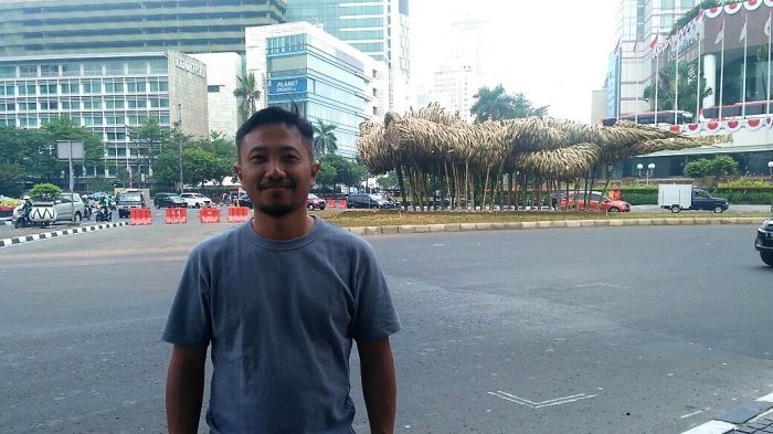 Instalasi Bambu Getah Getih yang Dipamerkan di Jalan MH Thamrin Bisa ...