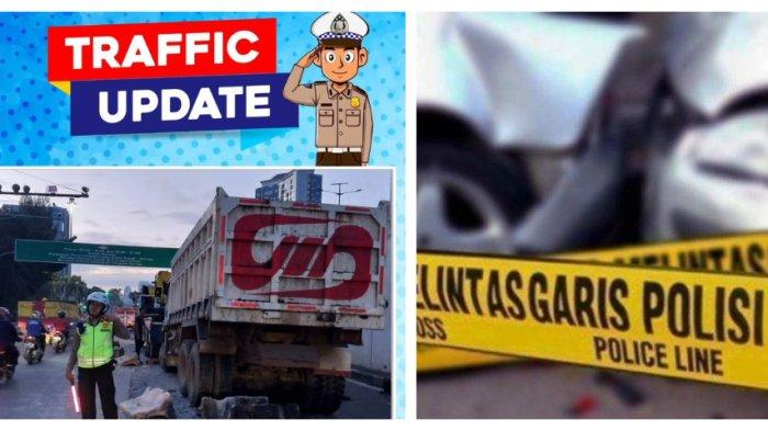 Kecelakaan Hari Ini di Jalan Letjen S Parman, Truk Tabrak Separator ...