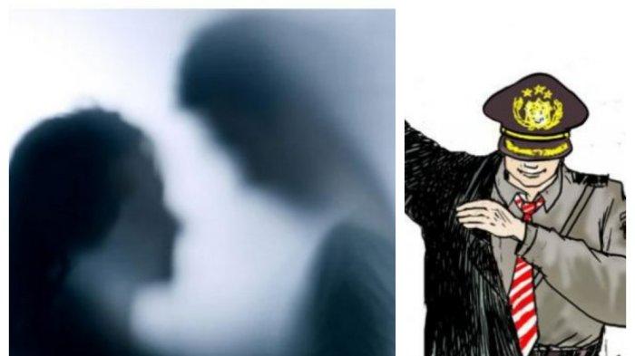 VIRAL Panik Digerebek Saat Ngamar Bareng Istri Orang, Oknum Polisi Kabur Sampai Lupa Pakai ...