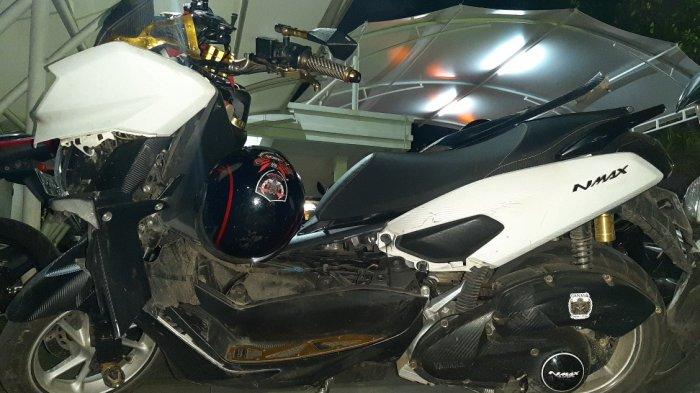 Sepeda Motor Milik Korban Kecelakaan Dititipkan di Pos Penjagaan Balai ...