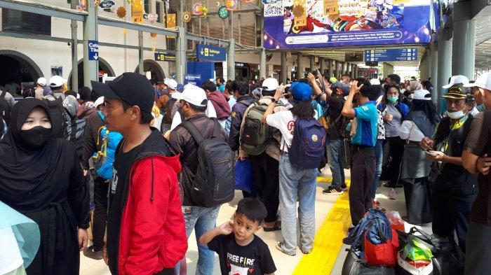 H-4 Lebaran, Pemudik Kereta Api dari Jakarta Tembus 41 Ribu Penumpang ...