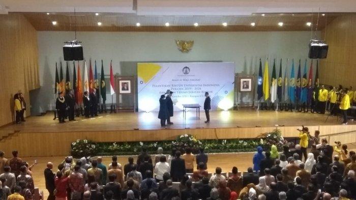 BREAKING NEWS Profesor Ari Kuncoro Dilantik Jadi Rektor UI ...