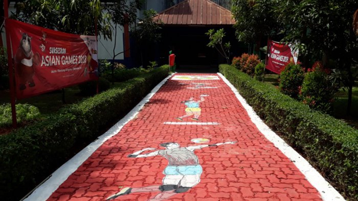 Jalanan Menuju Gor Ragunan Dipercantik, Begini Kondisinya ...