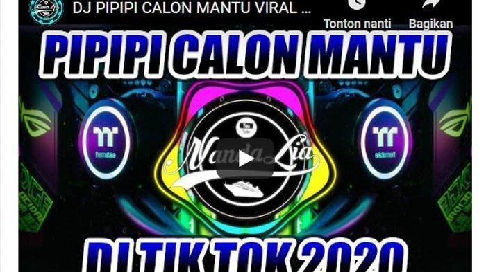 Viral di TikTok, Ayo Download Lagu Pipipi Calon Mantu Disini! - Tribunjakarta.com