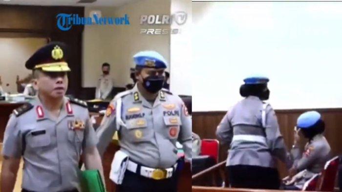 Ada Sosok Polwan Menangis di Sudut Ruang Sidang Sesaat Ferdy Sambo Dipecat dari Polri, Siapa Dia ...