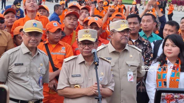 Apel Perdana di Monas, Pidato Pramono Anung Bikin Pasukan Oranye di Jakarta Heboh ...