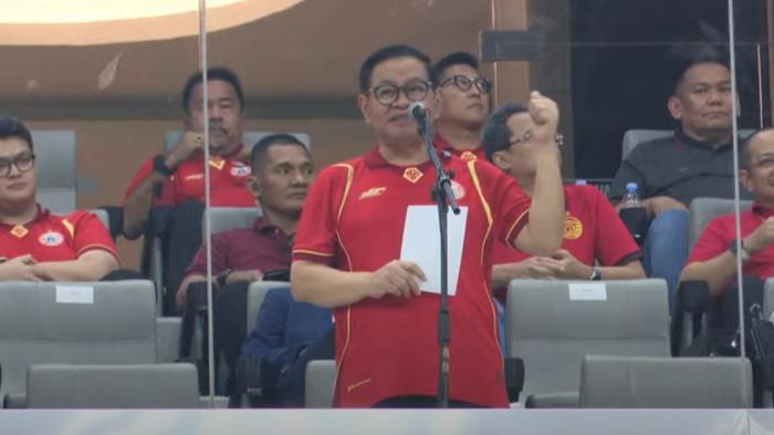 Persija Resmi Perkenalkan Tim dan Jersey Baru di JIS, Gubernur Pramono ...