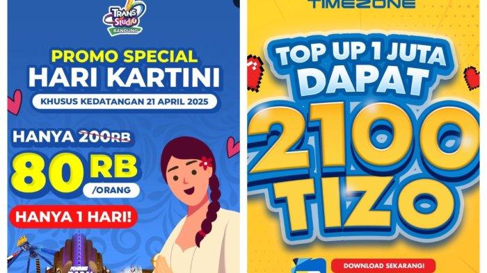 2 Tempat Bermain Ini Beri Promo di Hari Kartini, Satunya Ada di Bandung ...