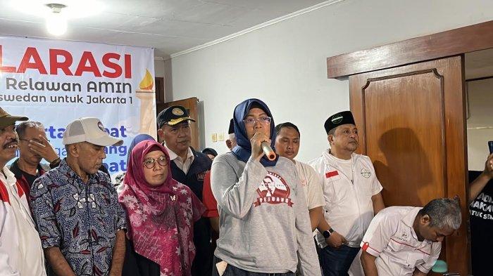 Teriakan 'Hidup Jokowi' Menggema, Relawan AMIN Deklarasi Dukung Anies Baswedan Maju Pilkada ...
