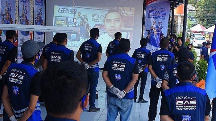 Lepas Armada Bantuan 5.000 Paket Sembako, Ibas Ajak Masyarakat Berdoa ...