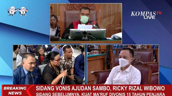 Peran Ricky Rizal di Pembunuhan Brigadir J Terbongkar di Sidang Vonis ...