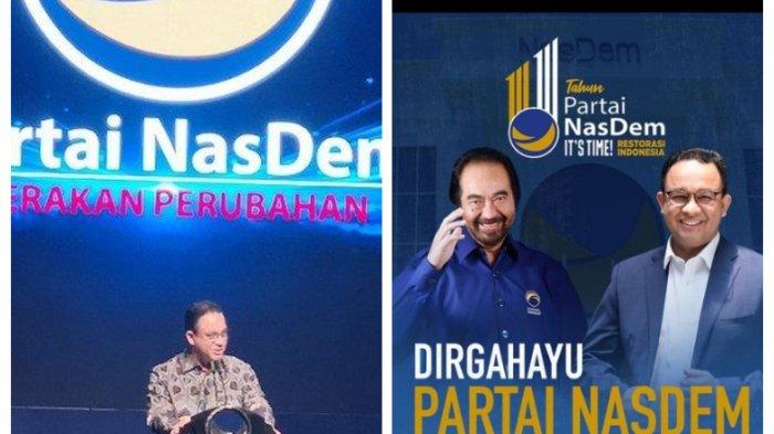 Anies Baswedan di Ultah NasDem, Terhormat Ikut Jalan Mendaki yang Terjal tapi Dicatat oleh ...