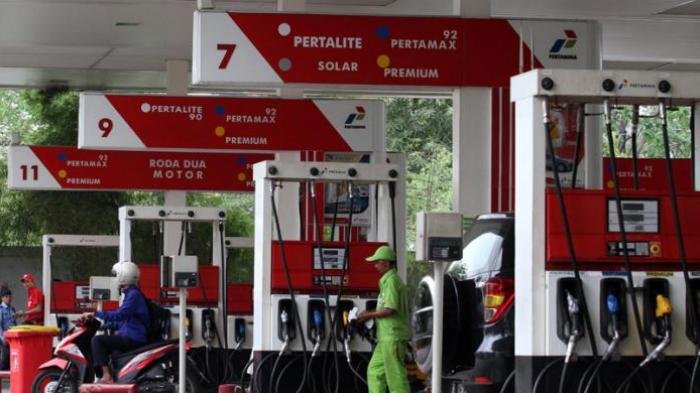 Bedanya SPBU Pertamina Warna Merah, Biru dan Hijau, Jangan Sampai Tak Diketahui! - Tribunjakarta.com