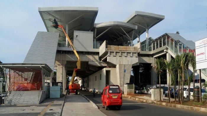 Stasiun LRT Velodrome dan Halte Transjakarta Rawamangun Bakal Terhubung ...