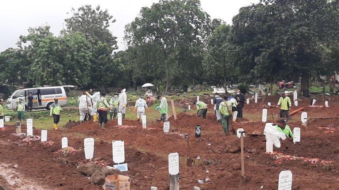 Tiga Hari Dibuka, Sudah 86 Jenazah Dimakamkan di TPU Bambu Apus dengan ...