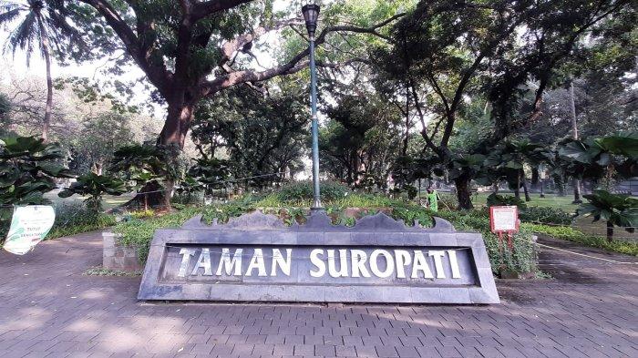 Menengok Taman Suropati di Kawasan Menteng, Tempatnya Enam Simbol ...