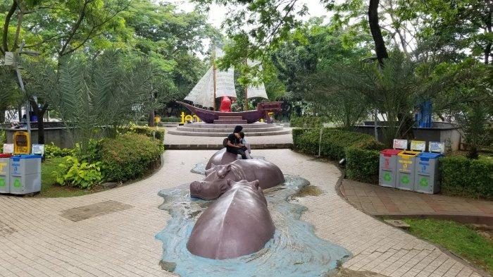 VIDEO Melihat Taman Potret di Tengah Tangerang, Ada Wifi dan Patung ...