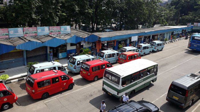 Terminal Grogol Kini Sepi Penumpang, Ini Penyebabnya - Tribunjakarta.com