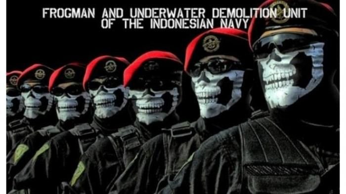 Motif Tengkorak di Wajah Buat Kopaska TNI AL Masuk Jajaran Satuan Elite ...