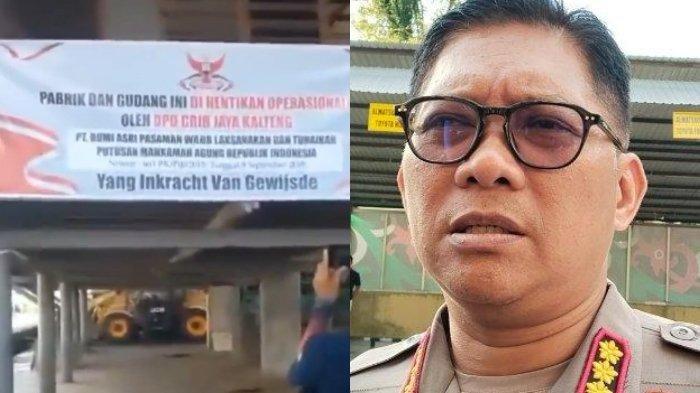 Viral Spanduk Pabrik Karet di Kalsel Ditutup GRIB Jaya, Ngaku Dapat Kuasa dari Warga ...