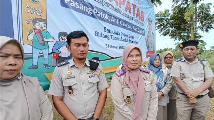 Gemapatas di Tanjabtim Berjumlah 1500 Patok di 5 Desa - Tribunjambi.com