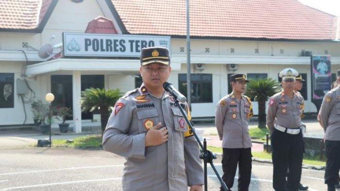 Polres Tebo Laksanakan Patroli Skala Besar Satgas Operasi Mantap Brata 2023-2024 - Tribunjambi.com
