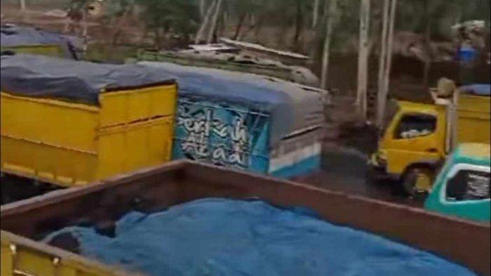 Macet Angkutan Batu Bara di Jambi, Macet Puluhan Kilometer di Jalan Sarolangun-Simp Sridadi ...