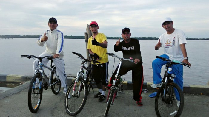 GALERI FOTO: Komunitas Sepeda Serengkuh Dayung; Bisa Terapi Sekaligus ...