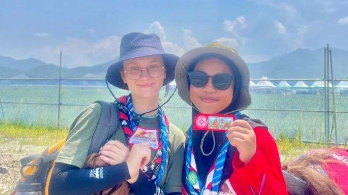 Cuaca Panas saat Jambore Dunia di Korea Selatan, Adelia: Alhamdulillah ...