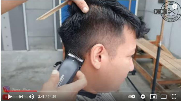 Tutorial Potong Rambut Pria Paling Mudah dengan Hasil Memuaskan, Coba Yuk! - Tribunjambi.com