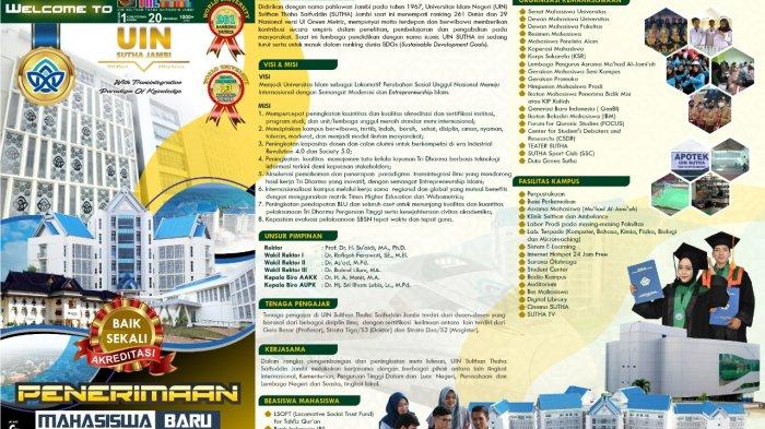 UIN Sulthan Thaha Saifuddin Jambi - Penerimaan Mahasiswa Baru Tahun Akademik 2023– 2024 ...