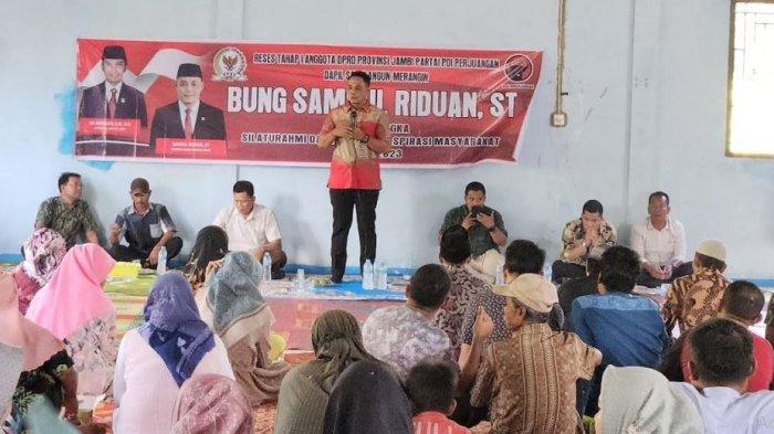 Reses di Desa Muara Danau, Samsul Riduan Terima Keluhan Soal Jalan ...