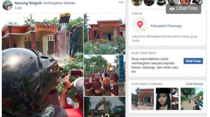 Fakta Sebenarnya Dibalik Ulah Suami Robohkan Rumah Dengan Eskavator ...