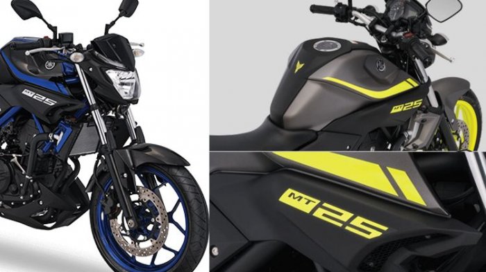 Yamaha MT-25 Punya Warna dan Grafis Baru, Ini 3 Pilihannya ...