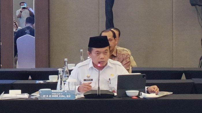 Di Depan Komisi XI DPR RI, Gubernur Jambi Jelaskan Kondisi Ekonomi Provinsi Jambi - Tribunjambi.com