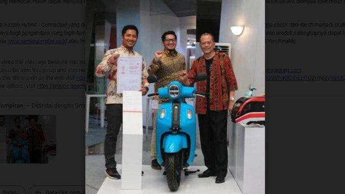 Yamaha Fazzio Hybrid–Connected Menjadi Pemenang Good Design Indonesia ...