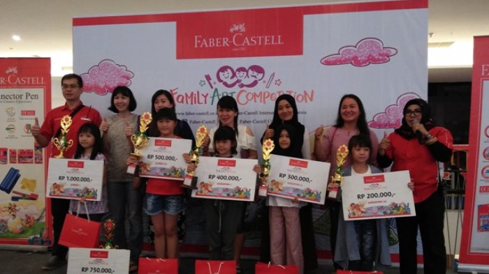 Inilah Pemenang Lomba Faber Castell Family Art Competition ...