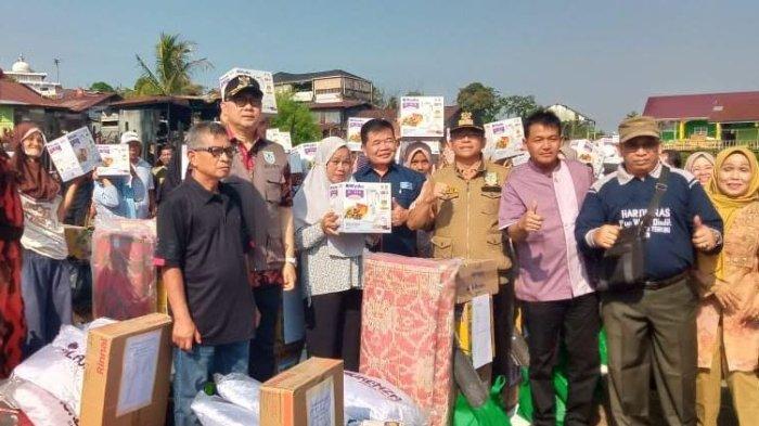 Korban Kebakaran Legok Kota Jambi Diberi Bantuan Kompor hingga Tabung ...