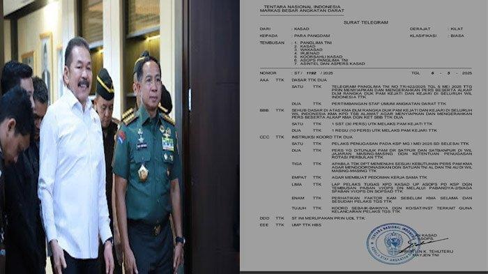 Isi Telegram Panglima TNI untuk Pengamanan Kejaksaan, 1 Pleton di ...