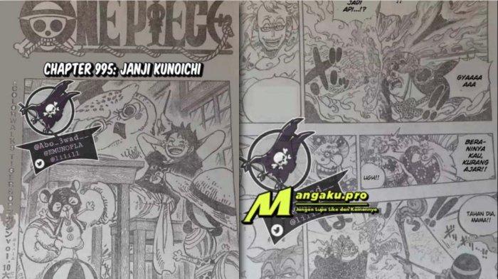 Spoiler Manga One Piece Chapter 995, Makin Tegang, Perubahan Kaido ...