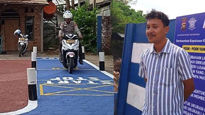 Lintasan Baru Uji SIM C, Renan di Batanghari Ngaku Lebih Mudah Tanpa ...