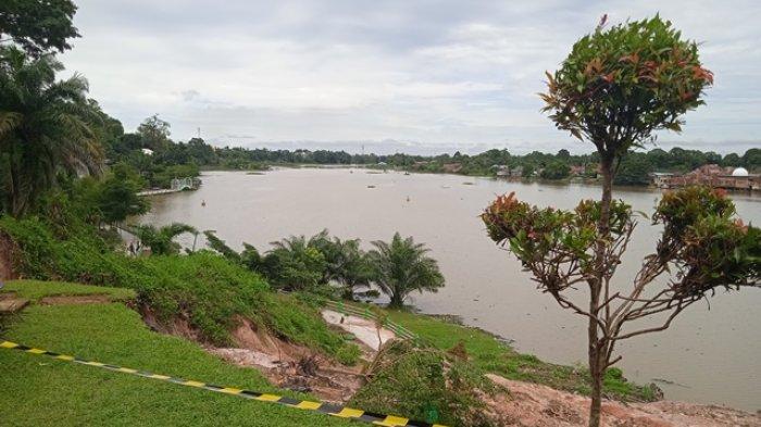 Pasca Longsor, Wisata Danau Sipin Masih Dibuka untuk Umum - Tribunjambi.com