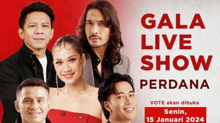 Gala Live Show X Factor Indonesia Dimulai Selasa 16 Januari 2024, Ayo Vote Peserta Favorite Kamu ...